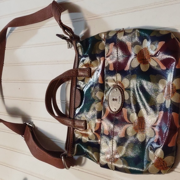 Fossil | Bags | Fossil Keyper Floral Handbag | Poshmark